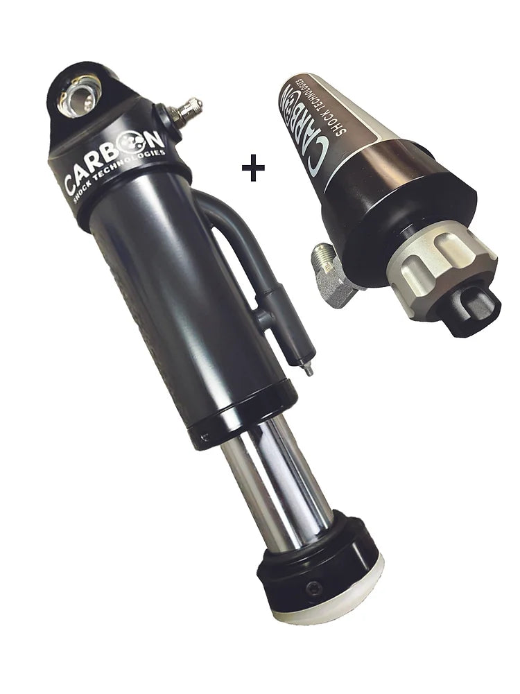 2.5" Shock Top Bump Stops 4" Travel - Compression Bypass & Adjustable